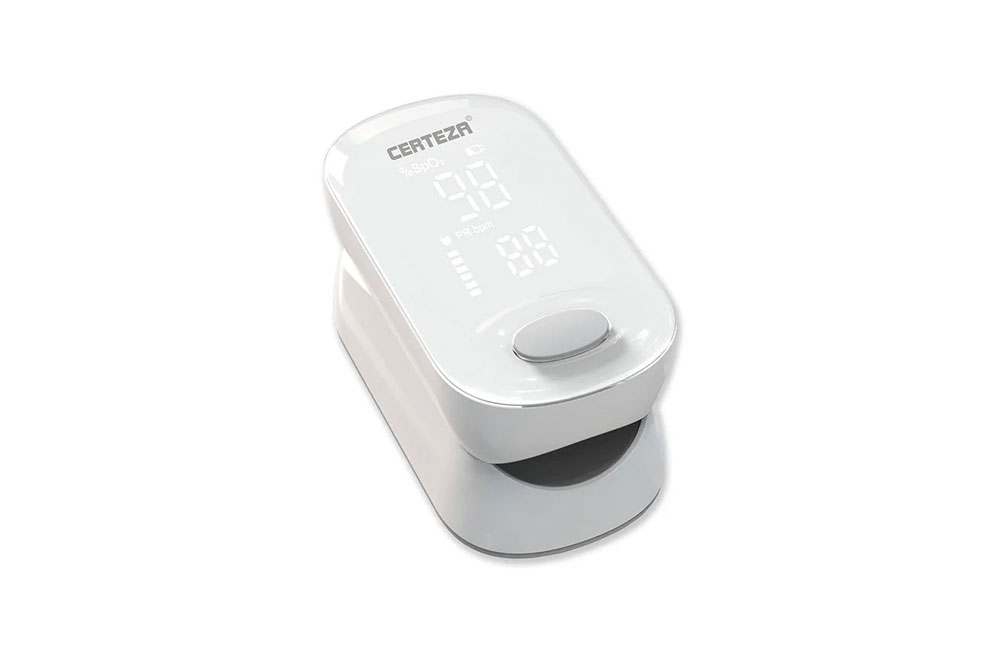 Pulse Oximeter White - Accurate Oxygen Level Monitoring in Pakistan